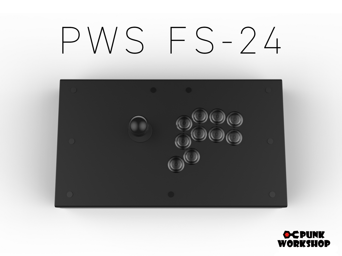 【PKB PC】PWS FS-24 アーケードファイトスティック – PUNK WORKSHOP JAPAN