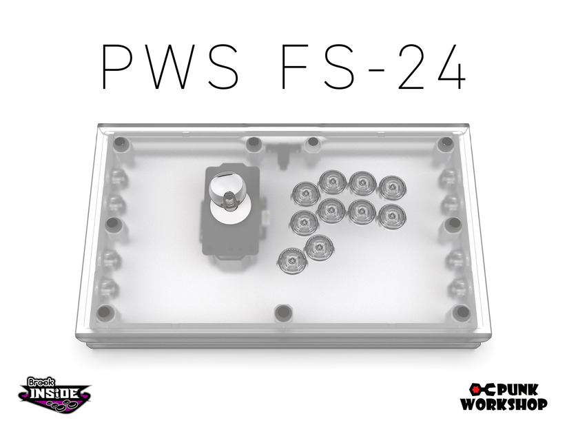 【Brook PS5対応】PWS FS-24 アーケードファイトスティック – PUNK WORKSHOP JAPAN
