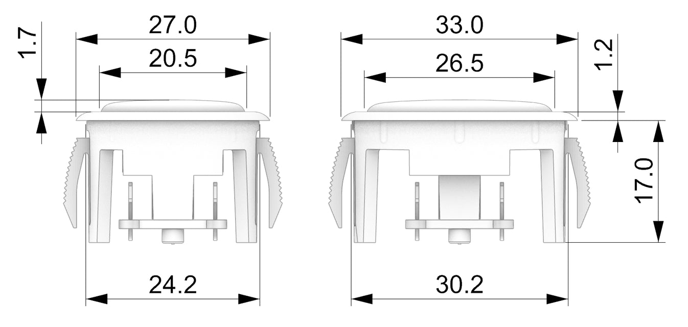 PWS Blaze ゲーミングボタンセット – PUNK WORKSHOP JAPAN
